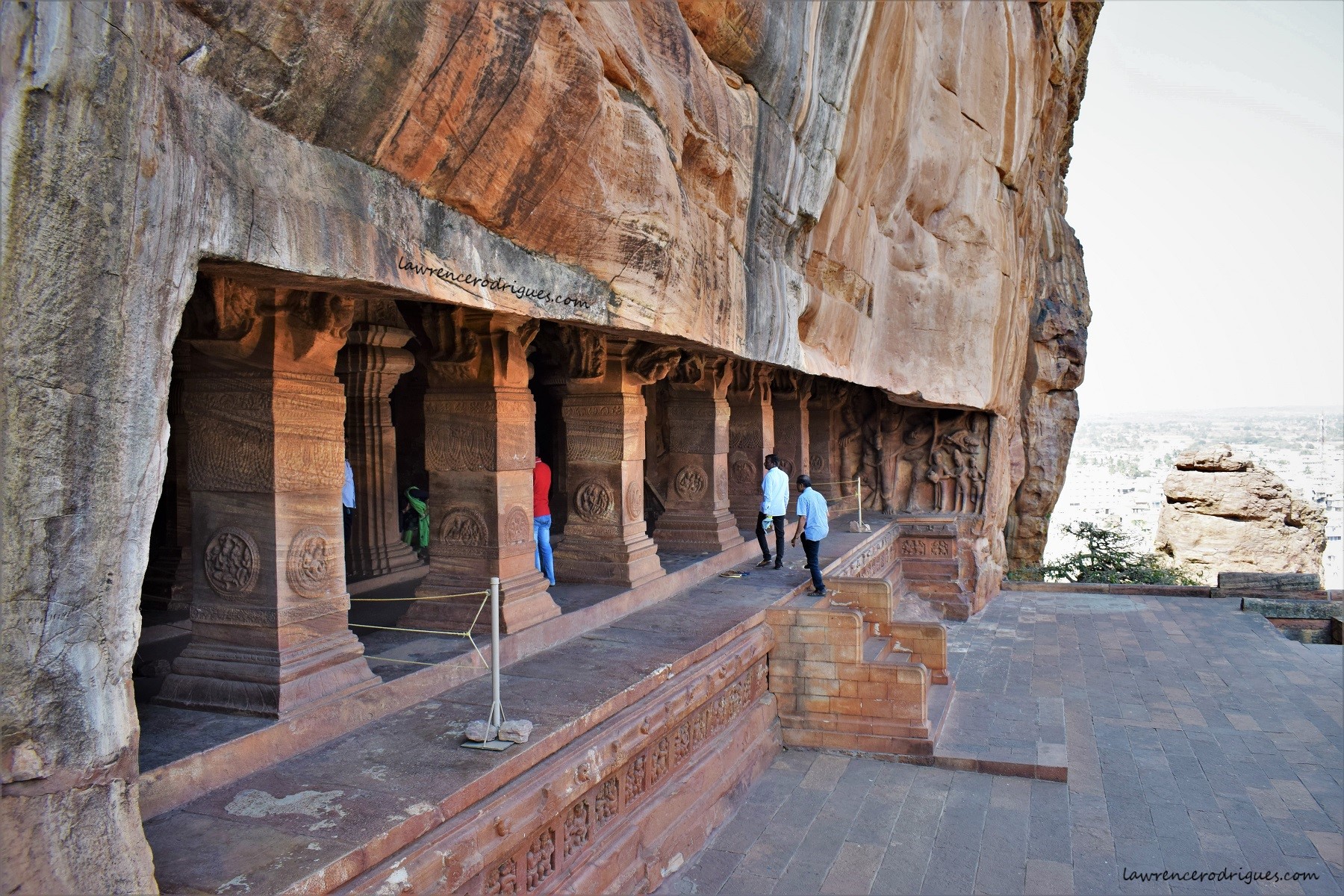 Badami Cave – 3: Facade and Entrance